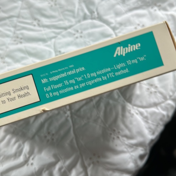 Other | Vintage Alpine Cigarette Soft Sided Coolerlunch Bag | Poshmark